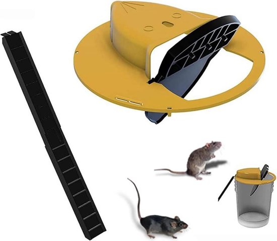 Muizenval met automatisch deksel - effectieve klapval voor muizenvangst ...