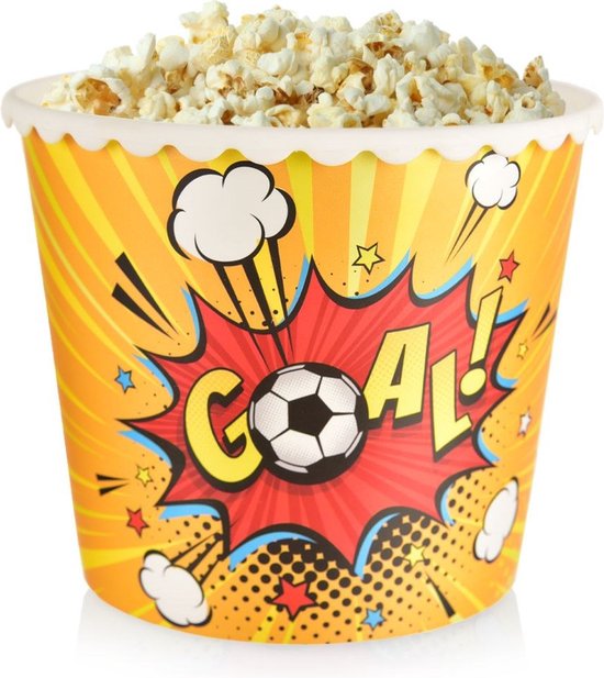 Popcorn en Chips Bak 2,3 l - Bak - Box - Popcornemmer - Popcornzakjes ...