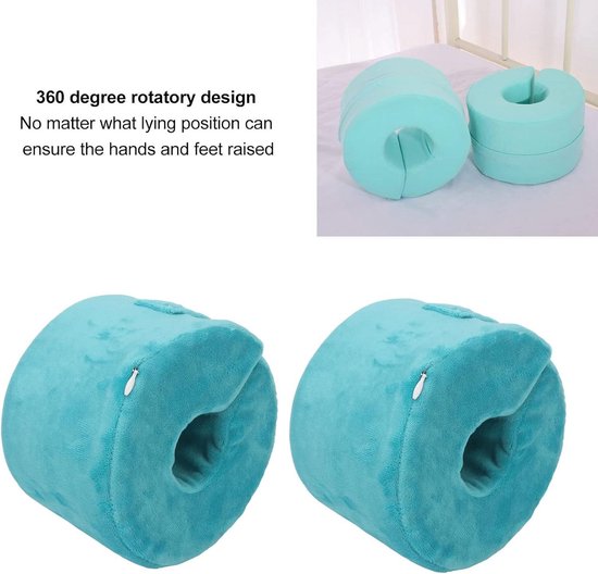 2 Stuks 360 Graden Rotatory Foot Elevation Pillow - Sponge Ankle Heel ...