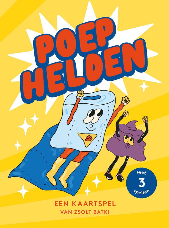 Poephelden: Het poep kaartspel voor de hele familie - Vanaf 5 jaar ...