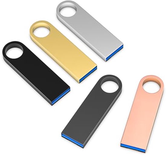 Clé USB 3.0 32 Go (lot de 5) - Mini clé USB en métal - Étanche et ...