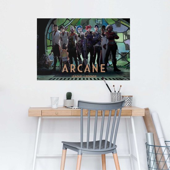 Poster Arcane - 61x91,5cm - Papier - REINDERS | bol