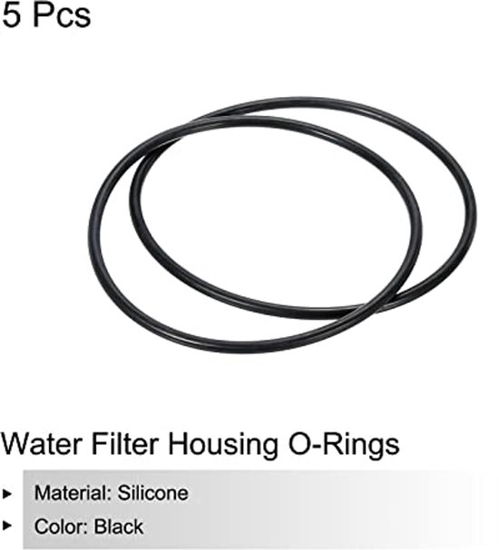 O-Rings Fits 20 Inch Water Filter Housing Silicone Replacement O-Rings ...