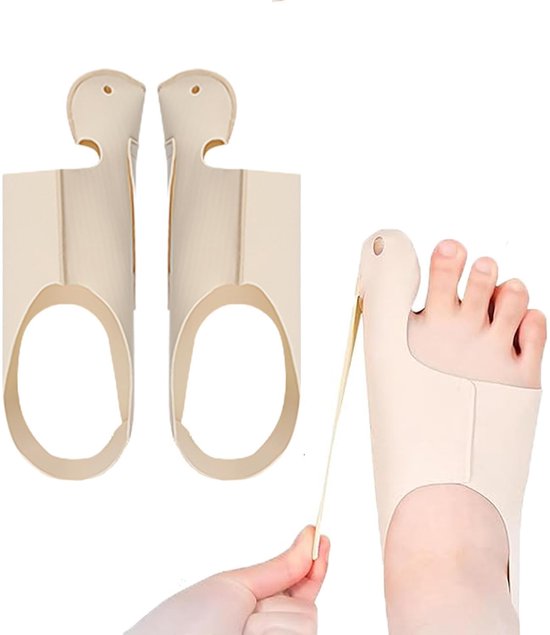 Pack of 2 hallux valgus bandages - ultra-dunne stof - hallux valgus ...