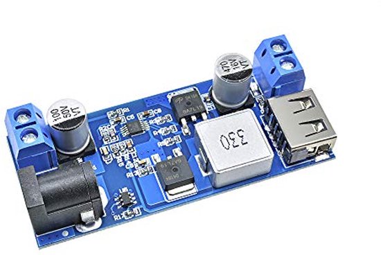 DC-DC Buck Converter Module 5V 5A - 24V/12V naar 5V Voeding Converter | bol