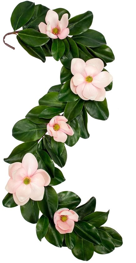 Realistische Magnolia Blad Slinger - Decoratie voor Bruiloften en ...