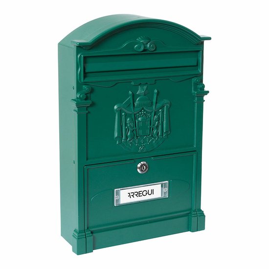 Brievenbus Arregui Groen 26 X 9 X 42 CM Aluminium | bol