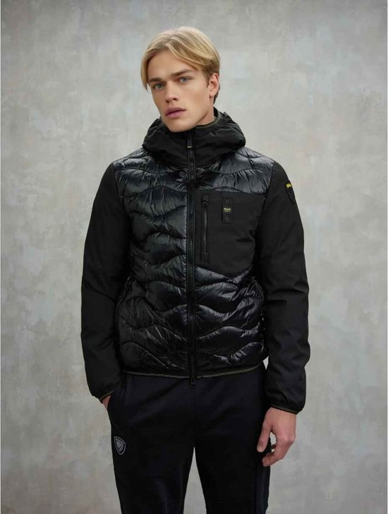 Padded Hooded Jacket - Black | bol
