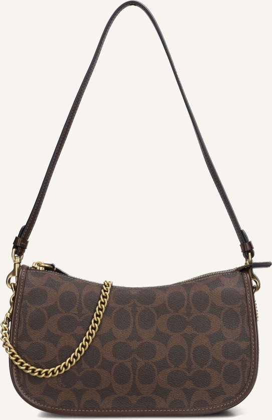 Coach Signature Waverly Handtassen Dames - Bruin - Maat ONESIZE | bol