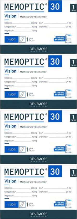 Densmore Memoptic Verpakking van 4 x 30 Capsules | bol