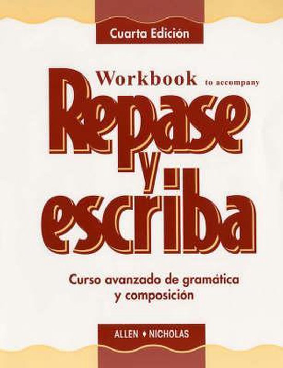 Repase y Escriba | 9780471273462 | Thomas G. Allen | Boeken | bol