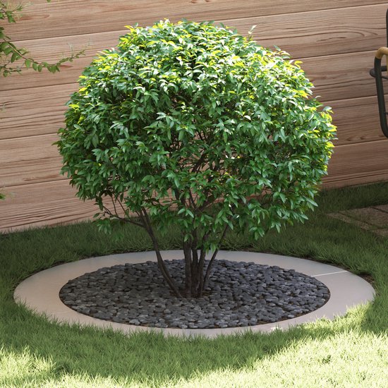 vidaXL - Boomring - Ø90/120 - cm - RVS | bol