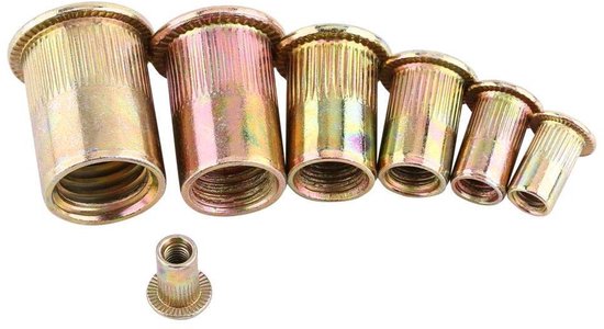 Allecto Plus - 100 stuks M3-M12 Koolstofstalen Plat Verzonken Rivet ...