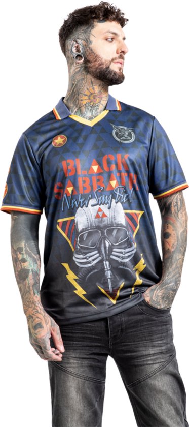 Black Sabbath Amplified Collection - Never Say Die Rock FC Jersey ...