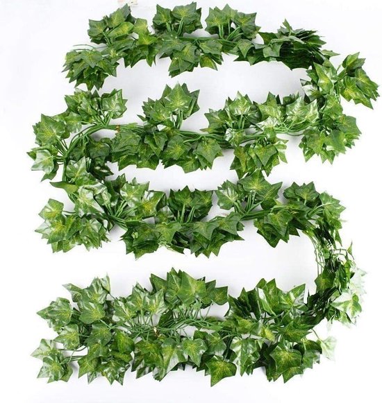 Decoratieve Kunstmatige Wijnstokken - 12 Stuks Zijden Planten voor ...