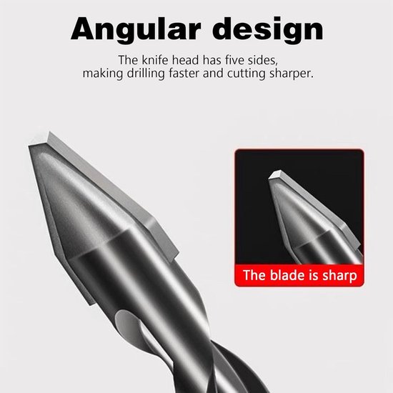 Allecto Plus - High-Strength Multifunctionele Boorbit Set voor Tegels ...