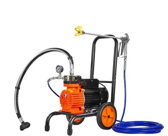 Airless Verfspuit - Verfspuitmachine - Verfspuiten Electrisch - Meubels - en Plafonds... | bol
