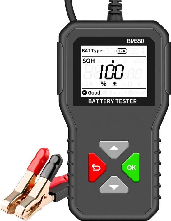 Gratyfied - Accu tester - Accutester - Accu tester 12v voor auto | bol