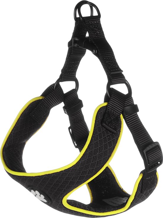 Flamingo Tasha Step&go - Harnas Honden - Harnas Step&go Tasha Zwart Xs ...