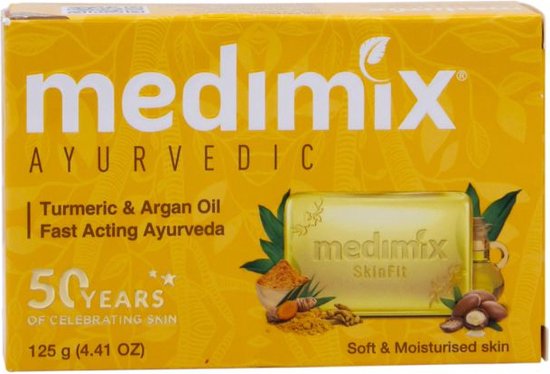 Medimix Turmeric With Argan Oil Soap (125g) | bol