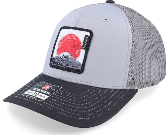 Hatstore- Mount Fuji 112 Tri Grey/Charcoal/Black Trucker - Wild Spirit ...