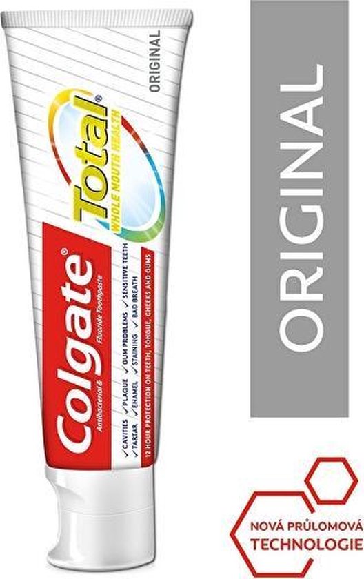 Colgate - Toothpaste Total Original 75 ml - 75ml | bol.com