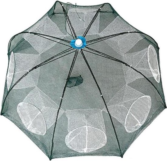 4-20 gaten automatische visnet-nylon opvouwbare vangst visval voor ...