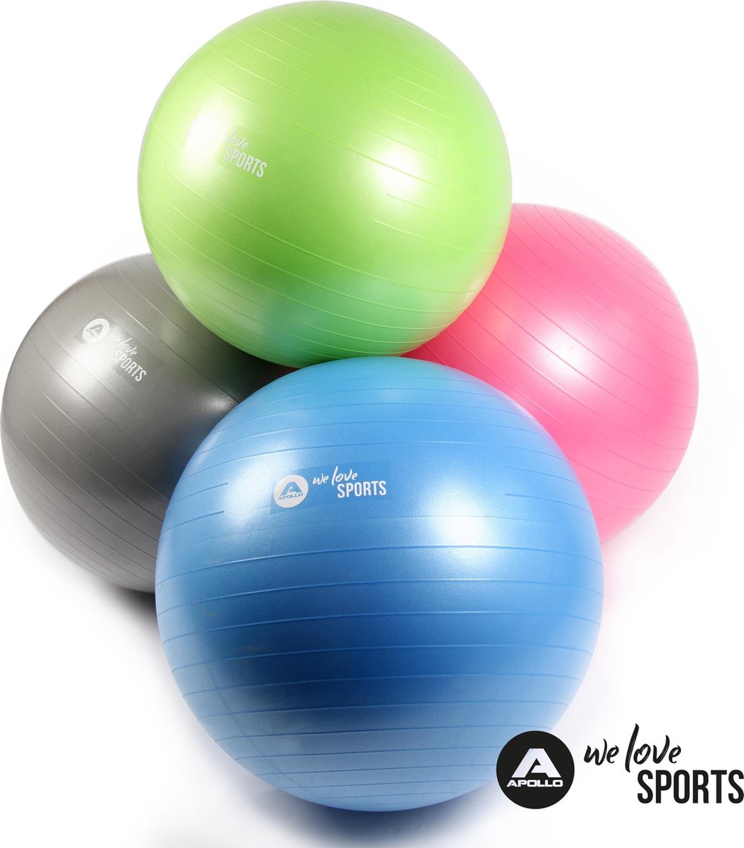Apollo Fitnessbal en Zitbal ø 65 Gymbal voor Kantoor | bol.com