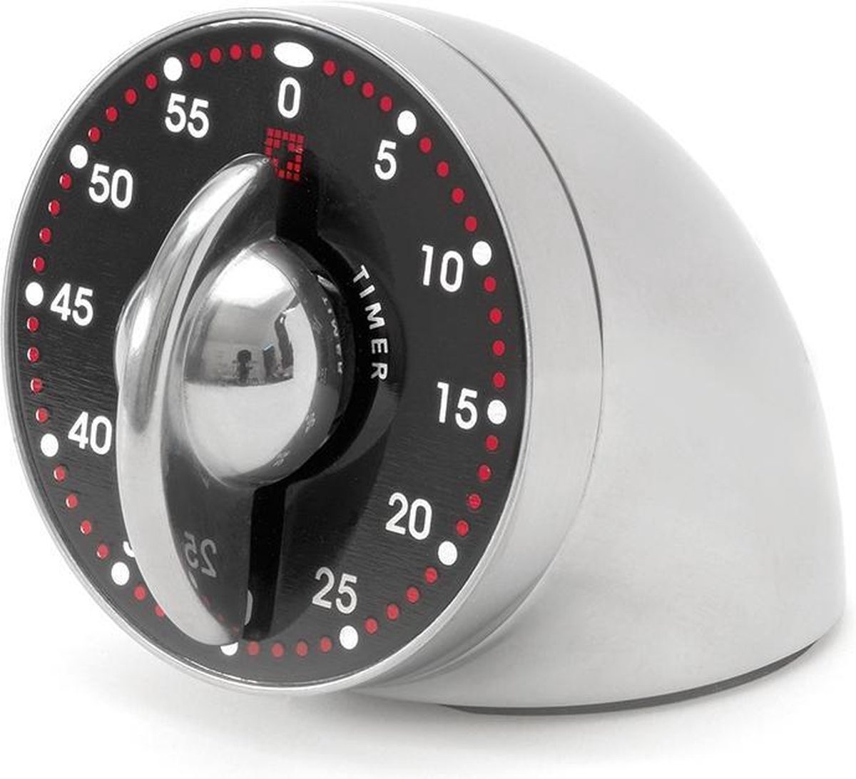 Bengt EK Design - Single Kookwekker - 60 minnuten - Aluminium - Zwart ...