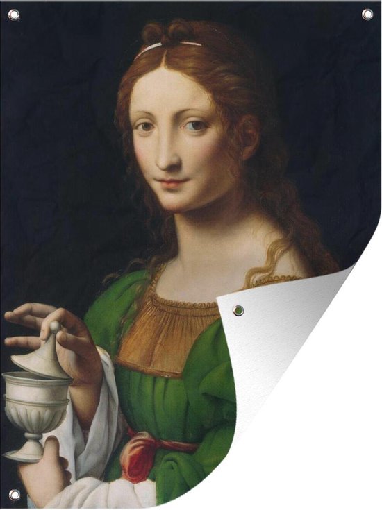 Maria Magdalena - Affiche de jardin Leonardo de Vinci toile en vrac ...