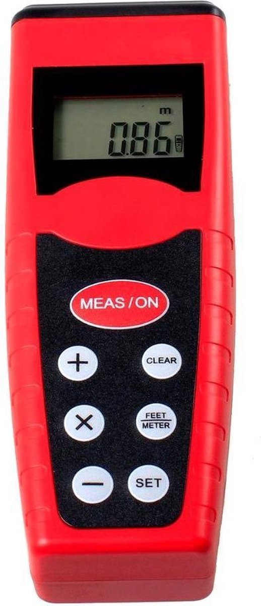 Digitale Ultrasonic Laser Pointer Afstandsmeter | bol.com