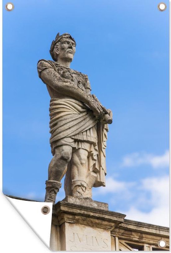 Tuinposter - Tuindoek - Tuinposters buiten - Een beeld van Julius ...