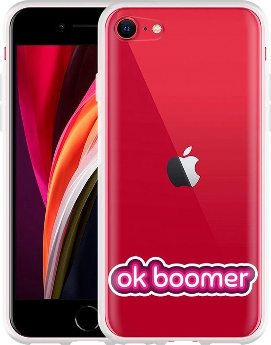 iPhone SE 2020 Hoesje OK Boomer - Designed by Cazy | bol