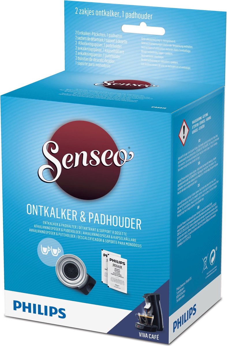 Philips Senseo CA6515/02 - Ontkalker en padhouder | bol.com