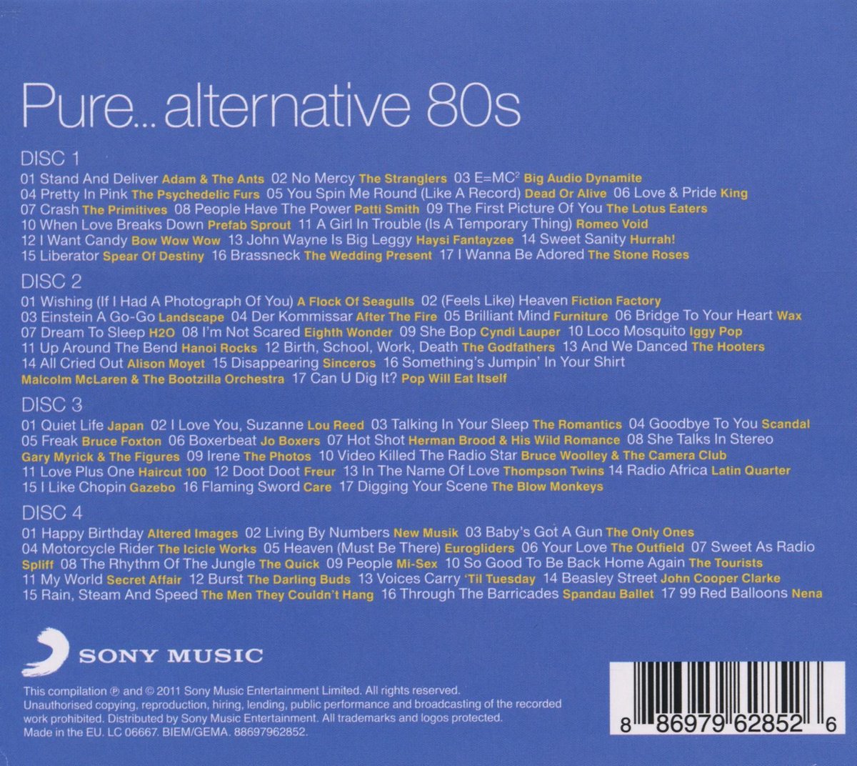 Various - Pure... Alternative 80s, various artists | CD (album ...