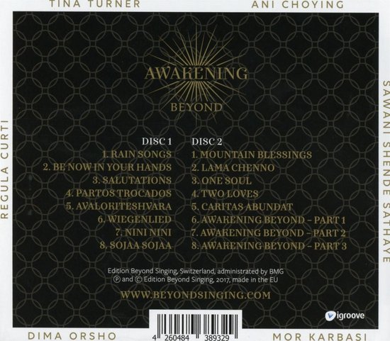 Awakening Beyond (Feat. Tina Turner), Regula Curti | Muziek | bol