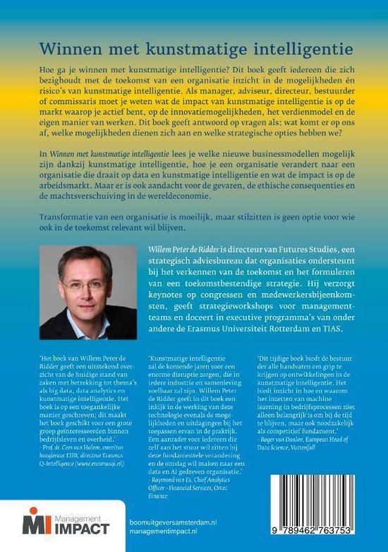Winnen met kunstmatige intelligentie | 9789462763753 | Willem Peter de ...