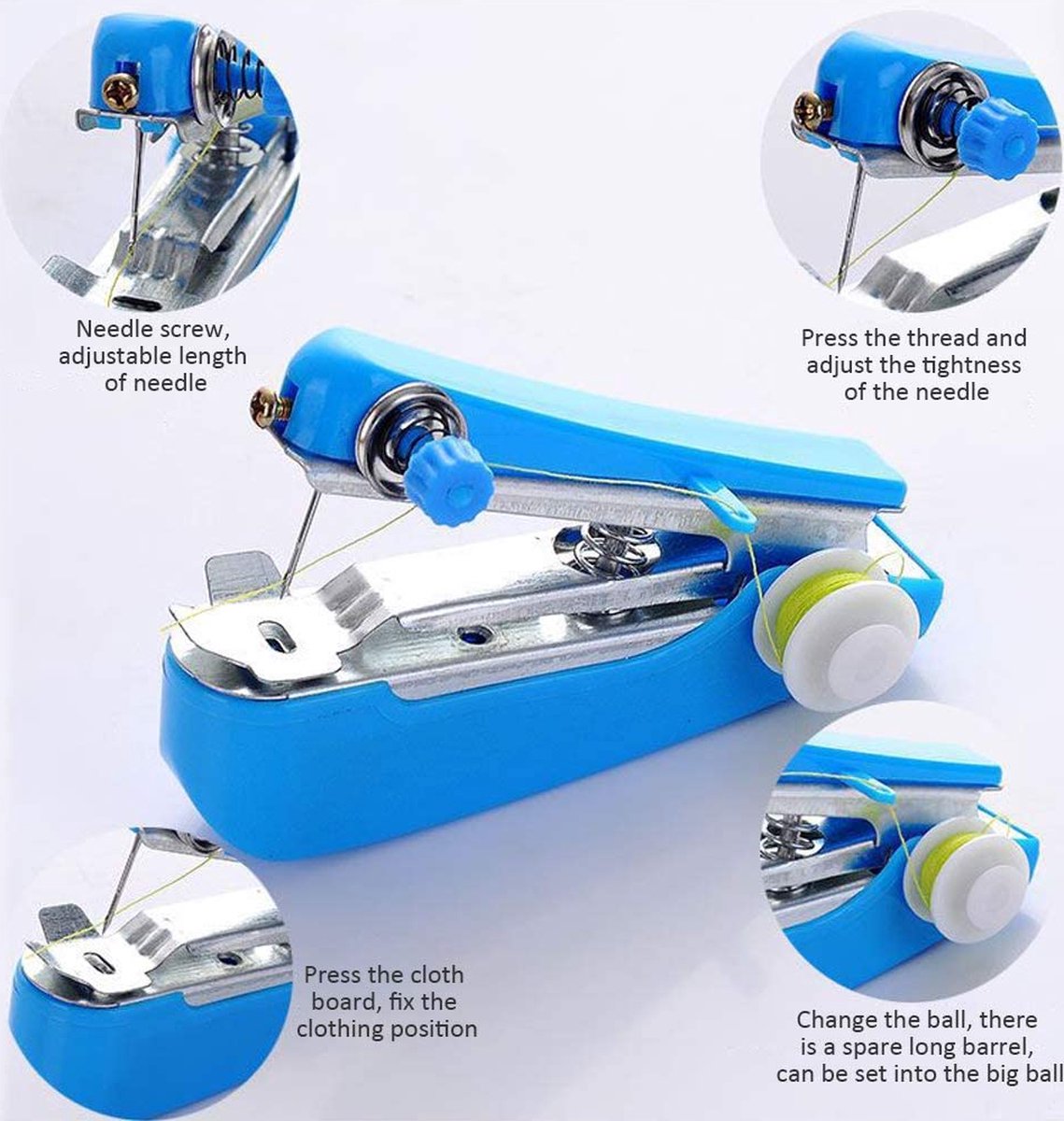 Soroh® | Mini Hand Naaimachine | bol.com