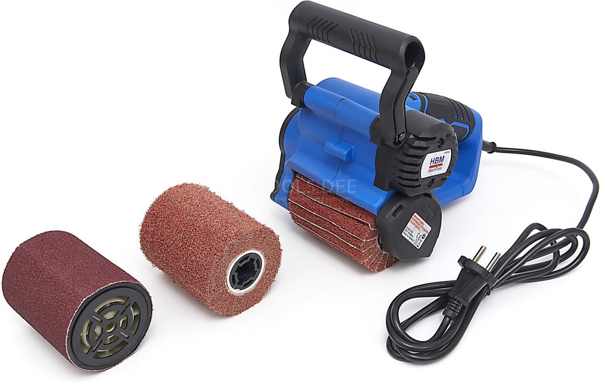 HBM 500 Watt Variable Satineermachine, Borstelmachine Inclusief 3 ...