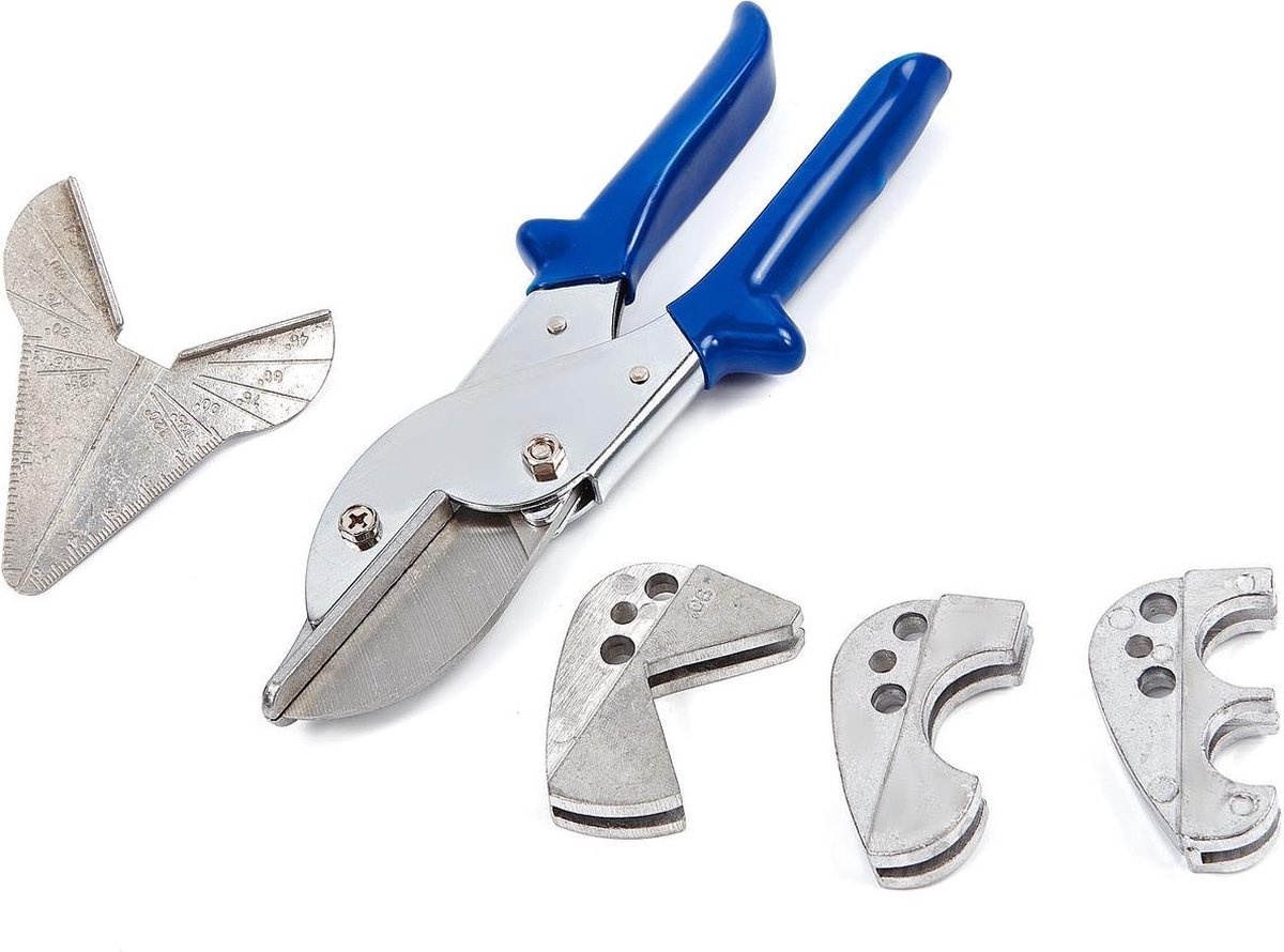 HBM 6 Delige Multi - Kop PVC Snijder Set en Plinttang | bol