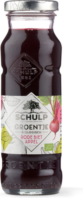 Schulp Rode Biet & Appelsap Biologisch Groentje 15 x 0,2 liter | bol