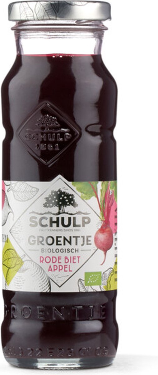 Schulp Rode Biet & Appelsap Biologisch Groentje 15 x 0,2 liter | bol