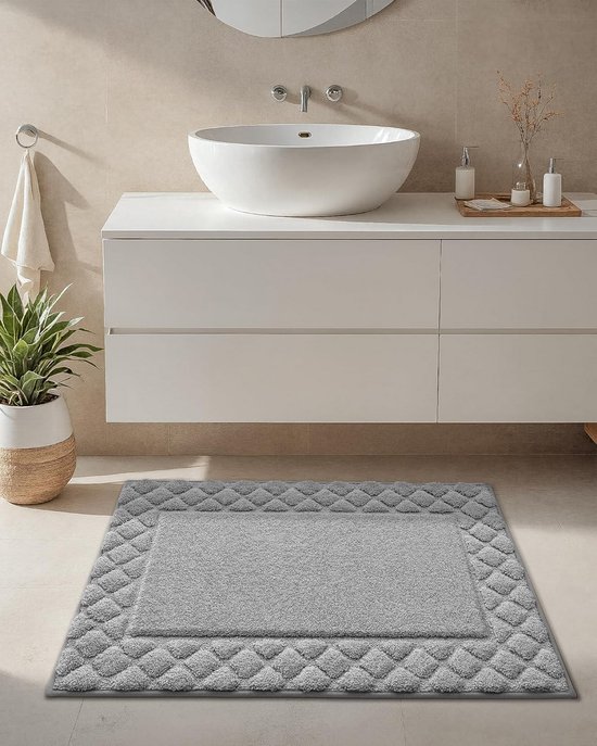 Grote Antislip Badmat 61x92 cm - Zacht & Absorberend voor Douche en ...