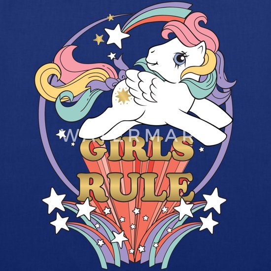 My Little Pony Retro Girls Rule Statement | bol