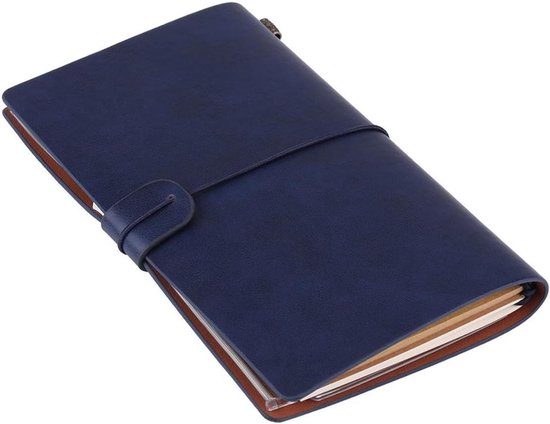 Eamber - Reisnotitieboek met gepersonaliseerd dagboek, klassiek design ...