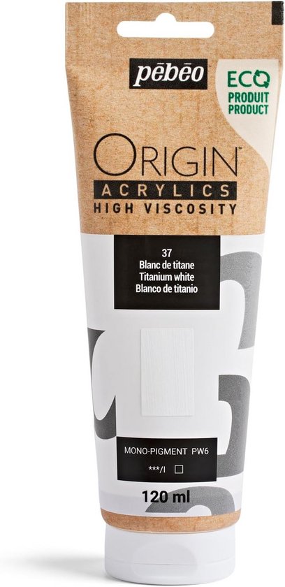 Milieuvriendelijke acrylverf 120 ml - Hoge viscositeit - Matte ...
