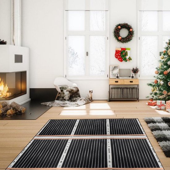 Elektrische Infrarood Vloerverwarming Folie 2m x 0.5m - Dunne ...