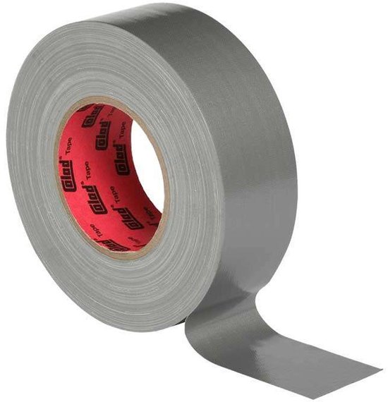 Colad Duct Tape - 50mm x 50 meter - Hoge kleefkracht - Laat geen ...