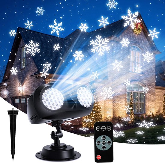 Waterdichte LED Sneeuwval Projector voor Binnen en Buiten ...