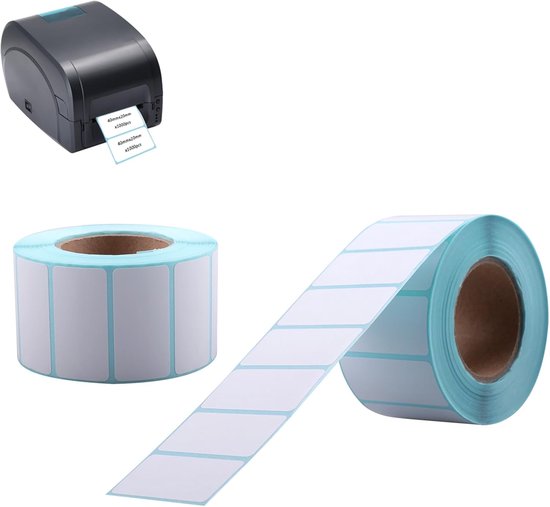 Thermal Labels on Roll - Printer Labels - Self-Address Label - Blank ...